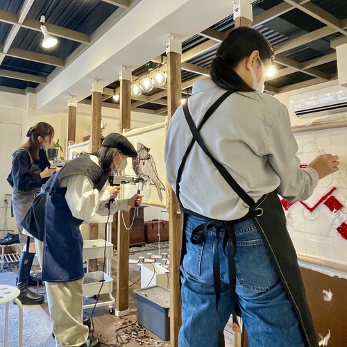 タフティング,tufting,京都,京都体験,ラグ,手作り,体験,カップル,夫婦,記念,下鴨神社,京都タフティング | Coubic